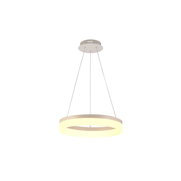 Architectural 1-Tier LED Ring Chandelier – Alcon Lighting 12272-1