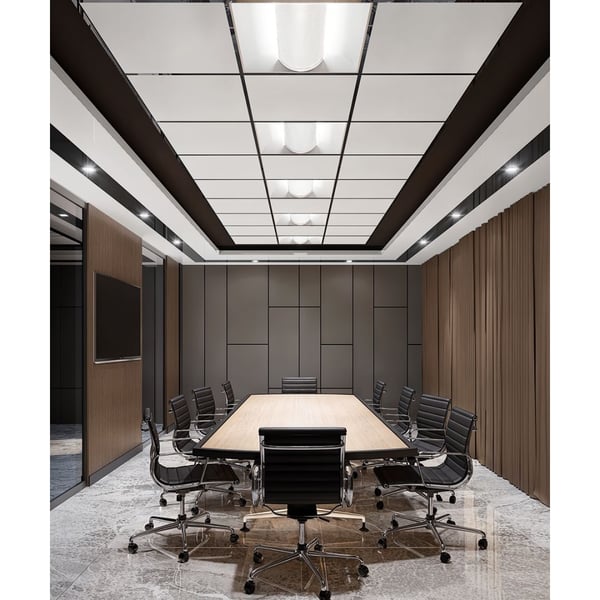 Center-Basket Recessed LED Troffer Light - Alcon Lighting 24000