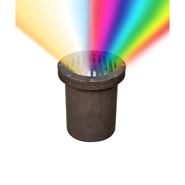 Alcon 9041-RGBW 7-Inch In-Ground RGBW LED Well Light