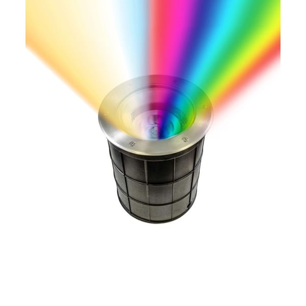 1-Inch In-Ground RGBW LED Well Light – Alcon Lighting 9094-RGBW