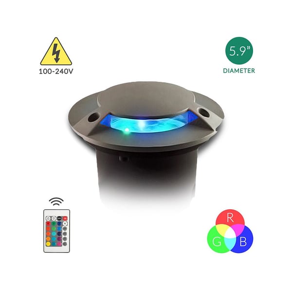 6" In-Ground RGB LED Well Light – Alcon Lighting 9032