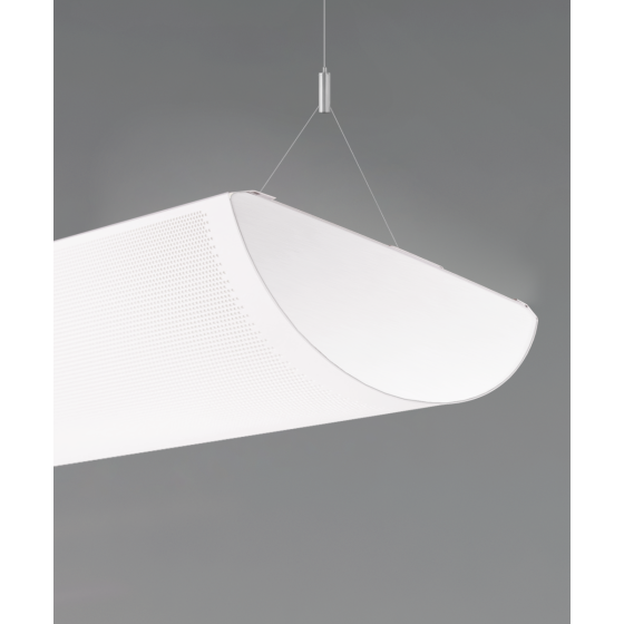 Half-Oval 4-Foot Linear LED Pendant Light – Alcon Lighting 12032