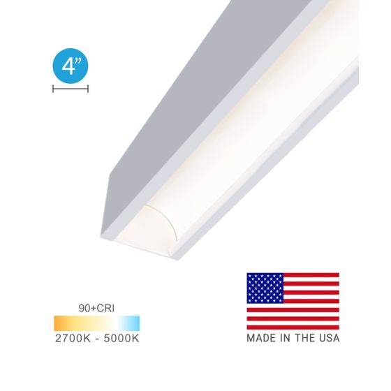 Nulite Lighting Regolo RM2 Mud Ring Series LED 2 Inch Linear Recessed ...