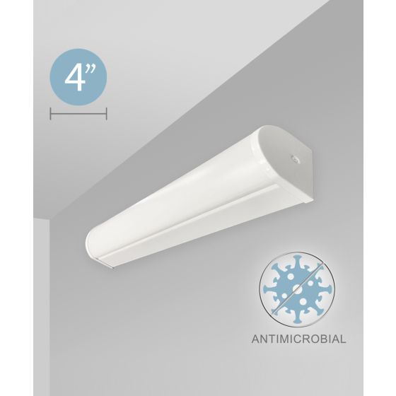 Alcon 12501-R2-W Adjustable Antimicrobial LED Wall Tube Light ...