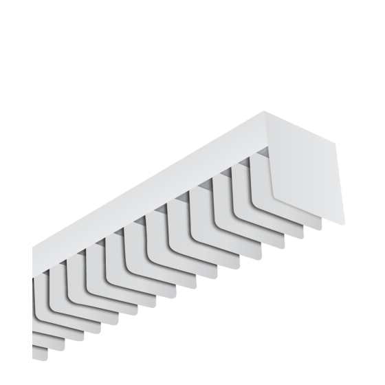 Fluorescent Linear Ceiling Surface-Mount Lights | Commercial-Grade | U ...