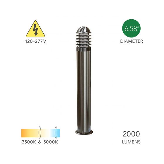 Commercial-Grade LED Bollard Lights | Top Quality | Modern | Affordable Prices - Alcon Lighting