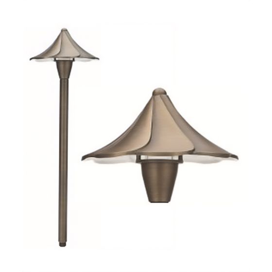 Alcon Lighting 9084 Raiden Solid Brass Low Voltage LED Architectural ...