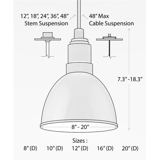 Commercial LED Pendant Lights with Smart Controls – Alcon Lighting