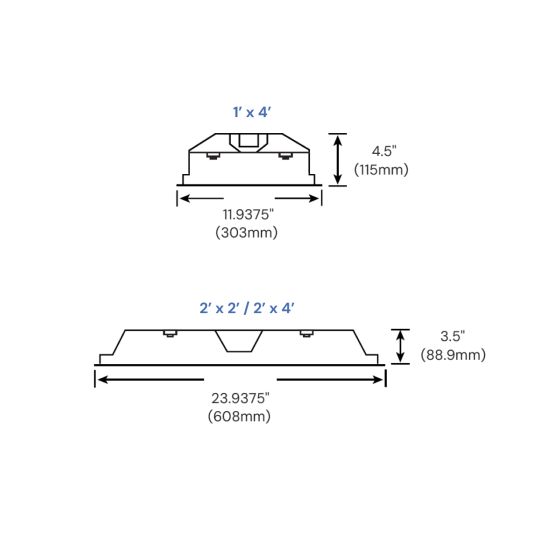 Architectural LED Flat Panel Lights and Troffers – Alcon Lighting