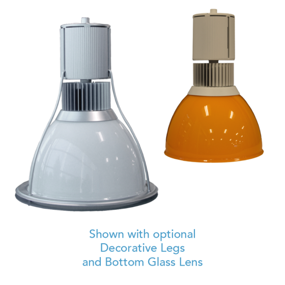 Round High Bay Commercial LED Pendant Light – Alcon Lighting 15230