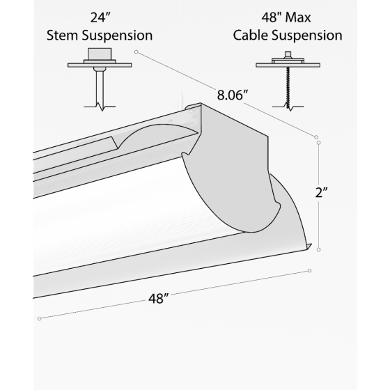 Commercial LED Pendant Lights with Smart Controls – Alcon Lighting