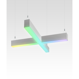 RGBW X-Shaped LED Pendant Light – Alcon Lighting 12100-20-X-P-RGBW