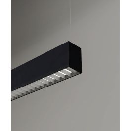 2-Inch Louver LED Linear Pendant Light