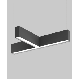 Alcon 12101-20-P-T-8 LED T-Shaped Pendant 8 Inch Height Sound Absorbing ...