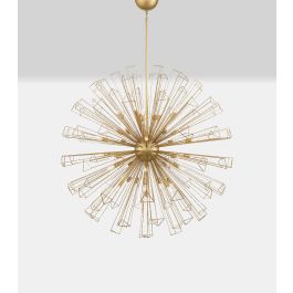 54" 35-Light Decorative Sphere Chandelier – Alcon Lighting 12217