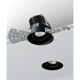 4-Inch TIR Optics Trimless Round Recessed Adjustable LED Light