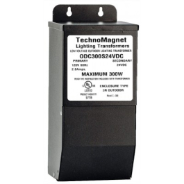 300W 24V DC Indoor/Outdoor Dimmable LED DC Magnetic Transformer Driver