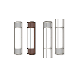 Betacalco Sentinel Outdoor LED Wall Fixture | AlconLighting.com