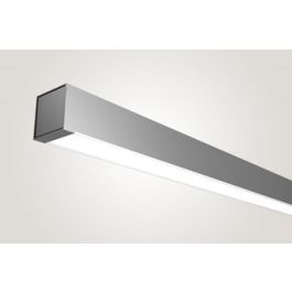 Peerless Lighting Linear Square LED Suspended Direct Light Fixture ...