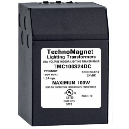 100W 24V DC Indoor Dimmable LED DC Magnetic Transformer Driver