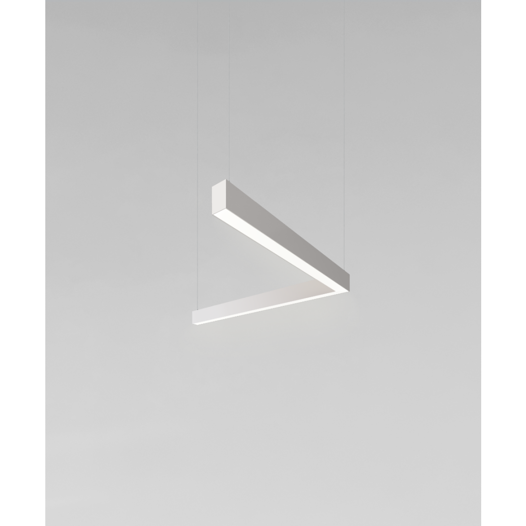 Modern 2" L-Shaped LED Pendant Light – Alcon Lighting 12100-20-P-L