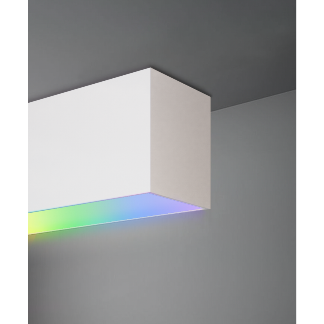4" RGBW Color-Changing Linear Ceiling – Alcon Lighting 12100-40-S-RGBW