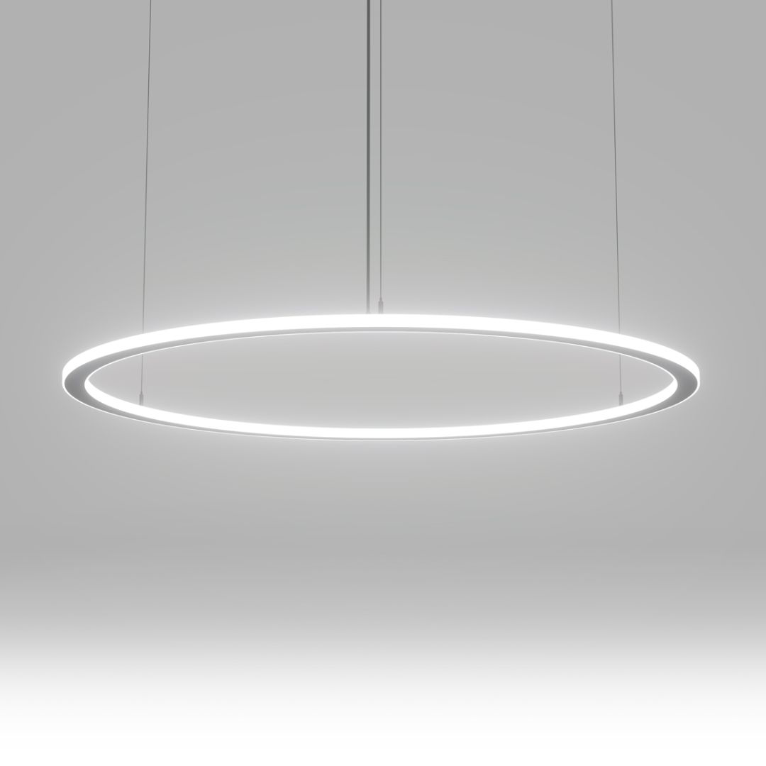 Betacalco Micro Ring DE Suspended Round Pendant LED Light Fixture