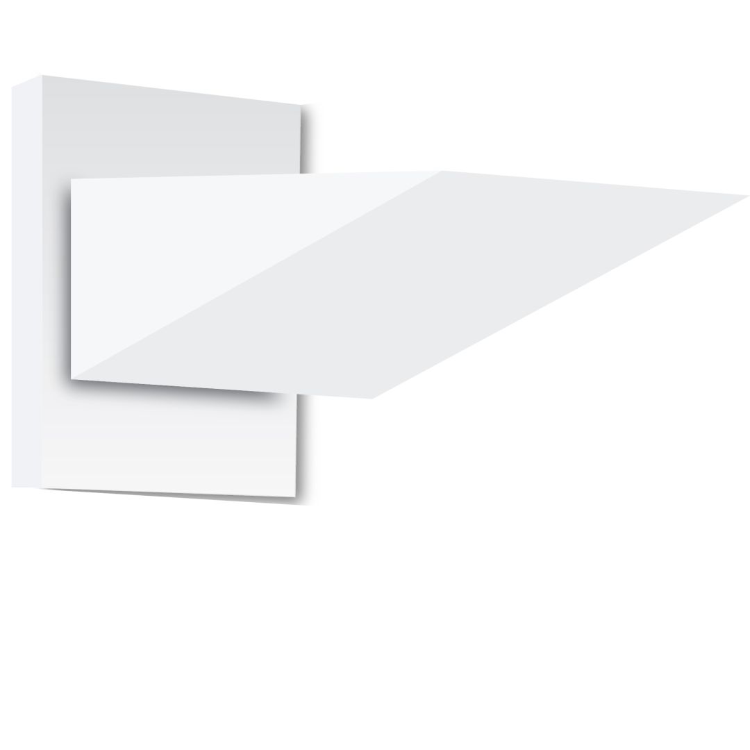 Belfer Lighting WS7215-LED-ELV-1 LED Wedge Light Wall Mount Sconce ...