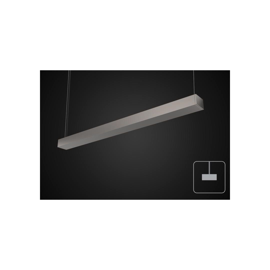 A Light D1 Accolade Suspended LED Fluorescent Fixture | AlconLighting.com