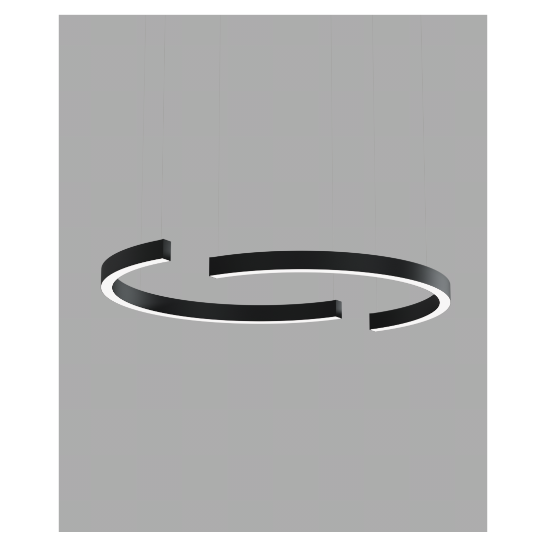 180º Half-Circle LED Ring Pendant Light – Alcon Lighting 12258-180