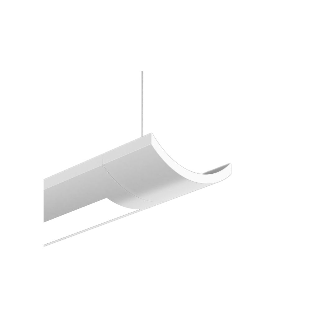 Corelite i2 WaveStream Suspended LED Direct/Indirect Linear Pendant ...