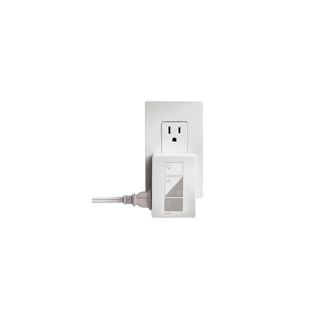Lutron Caseta Wireless PD-3PCL-WH Plug In Lighting Dimmer 120V White ...