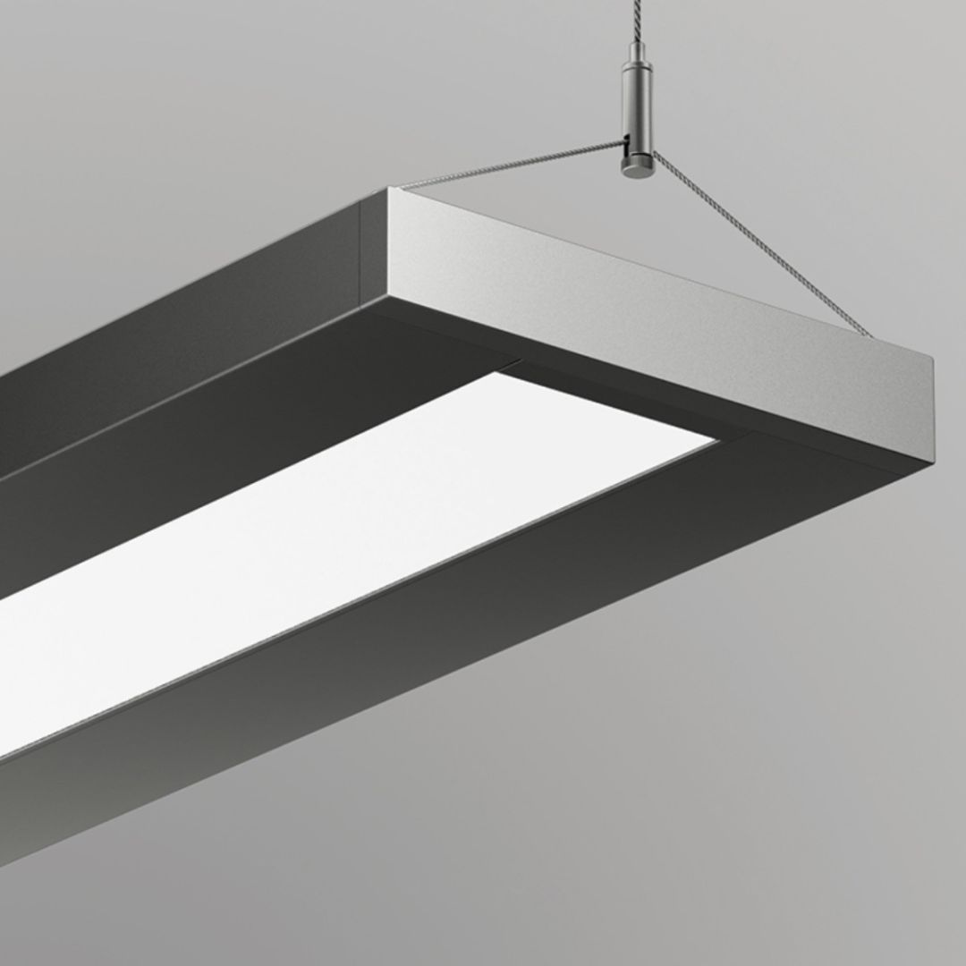 Axis Lighting AXIS-SLLED-PSI Slim SurroundLite Pendant Semi-Indirect ...