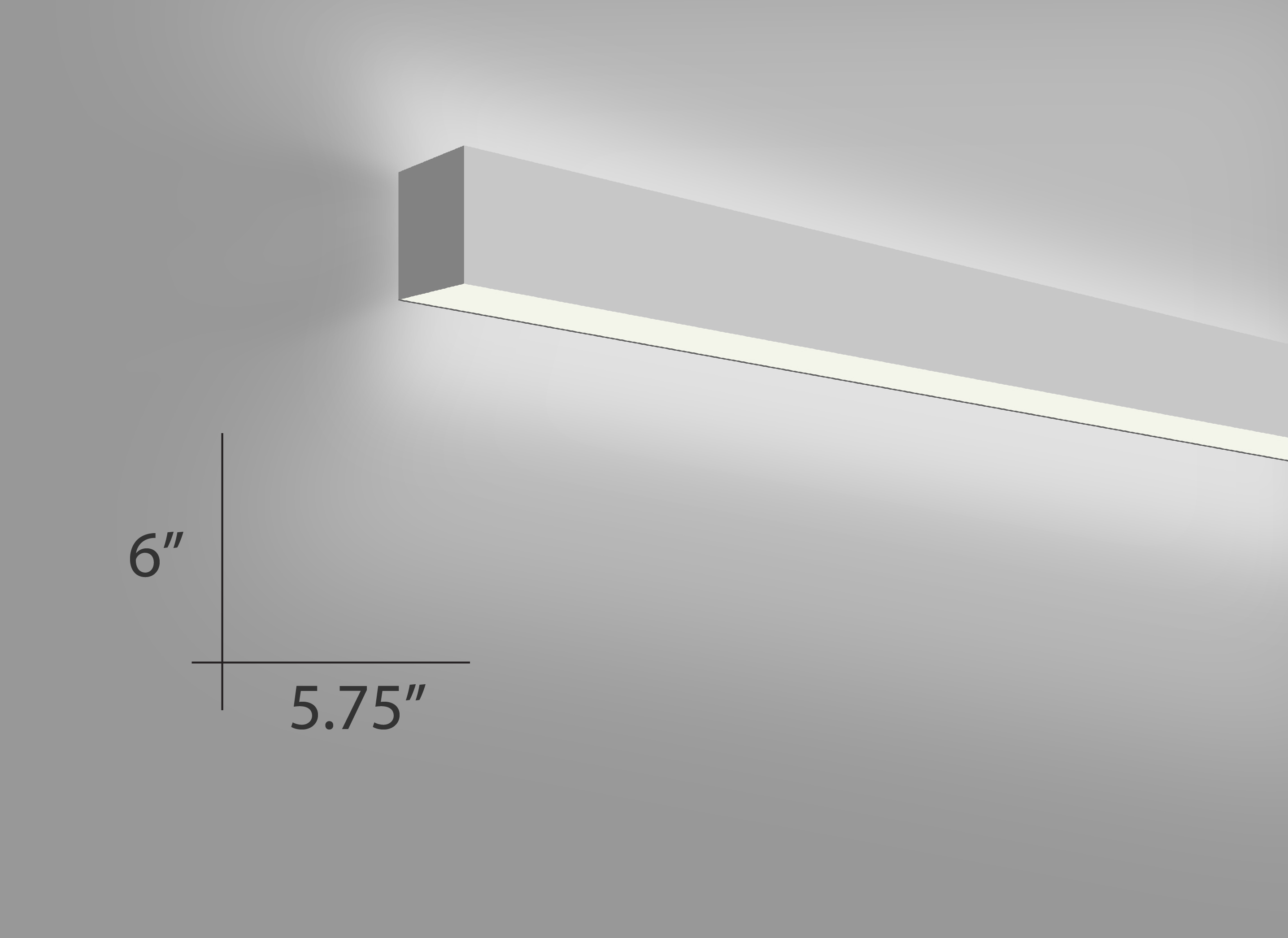 4 Foot Fluorescent Light Fixture Wall Mount