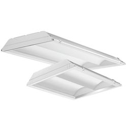 Lithonia - 4000 Lumens - 2x4 Breez Series Recessed Indirect LED Troffer ...