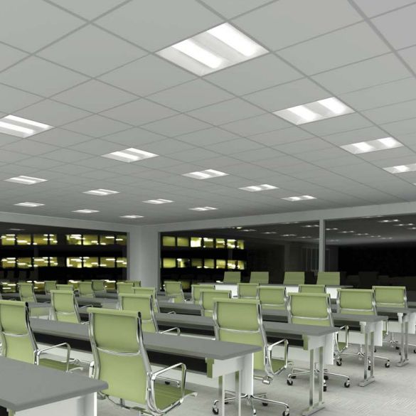 Cooper ACLED Accord LED Series Metalux LED Troffer | alconlighting.com