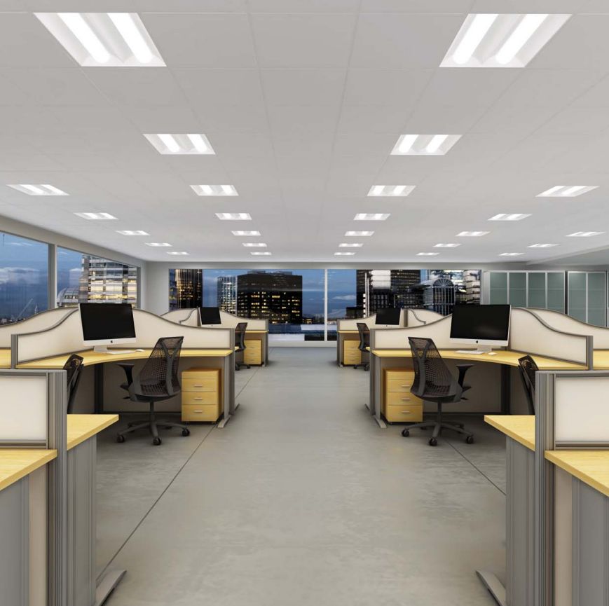 Cooper ACLED Accord LED Series Metalux LED Troffer | alconlighting.com