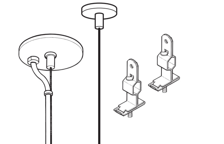 HE Williams SIA2 Round LED 4 Foot Architectural Linear Pendant Light ...
