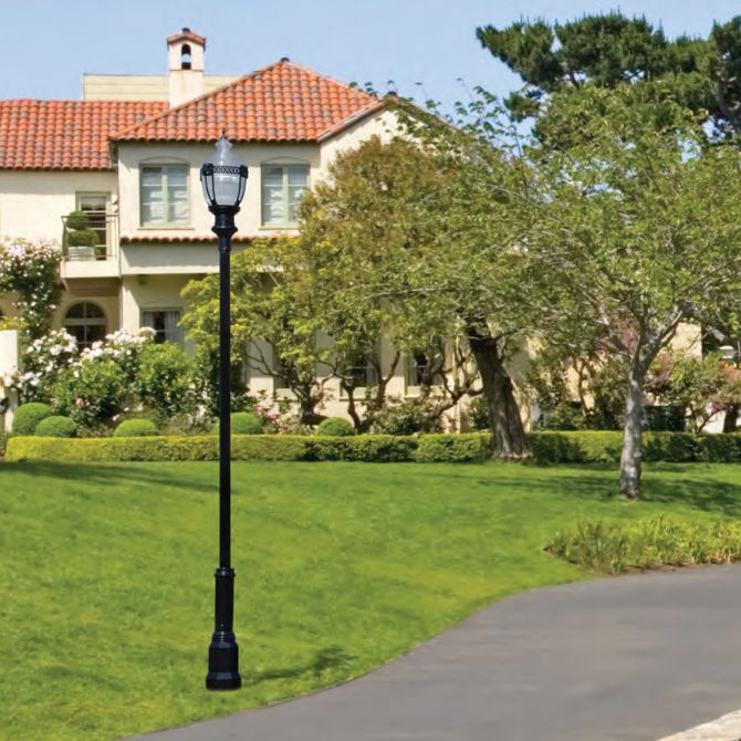 Cooper Generation Series HID McGraw-Edison Decorative Post Top Fixture ...