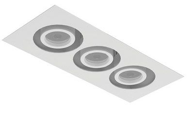Intense Lighting MXFM3 MX Triple LED Recessed Lighting Multiple - 3 ...