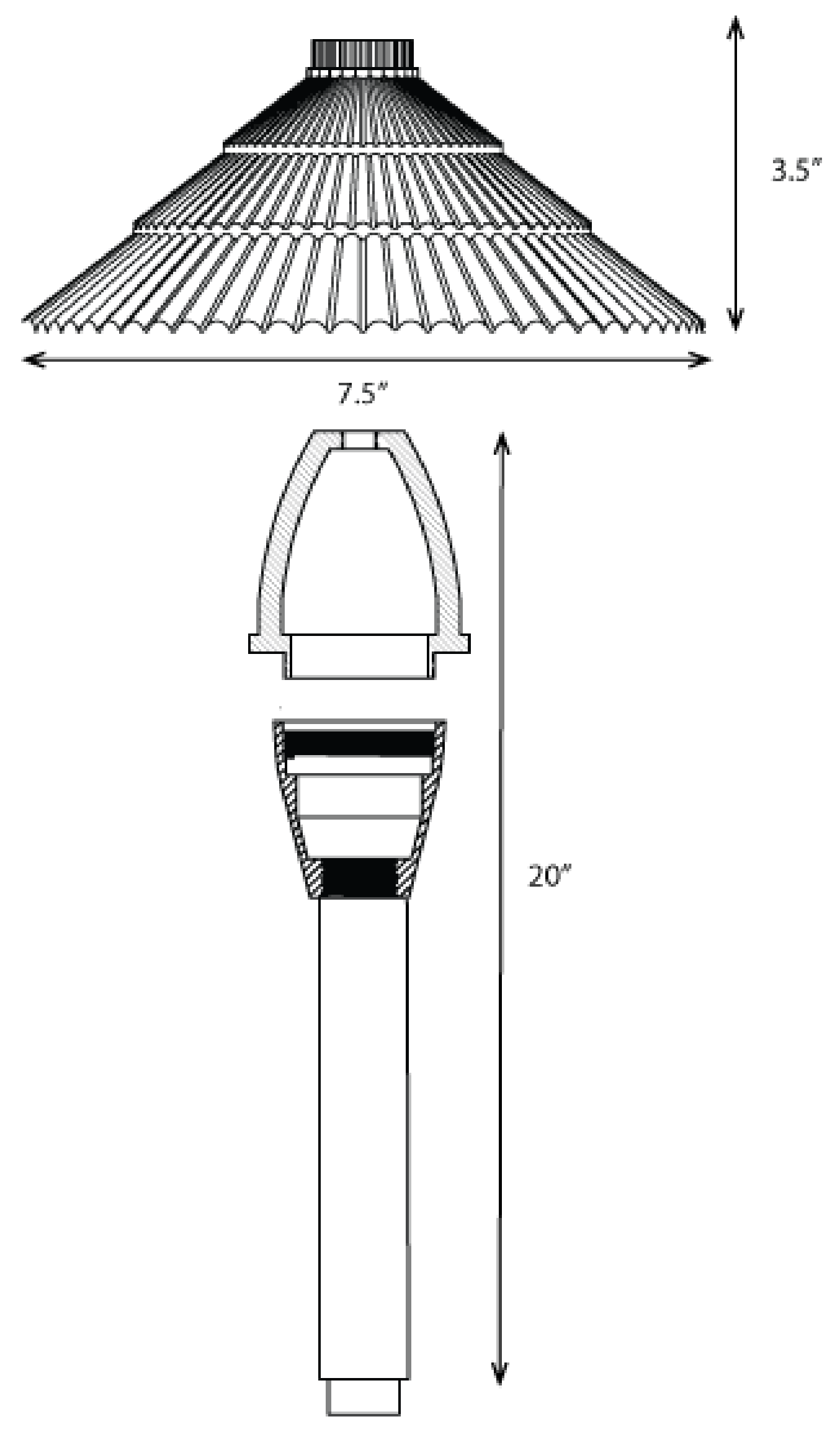 Alcon Lighting 9084 Raiden Solid Brass Low Voltage LED Architectural ...