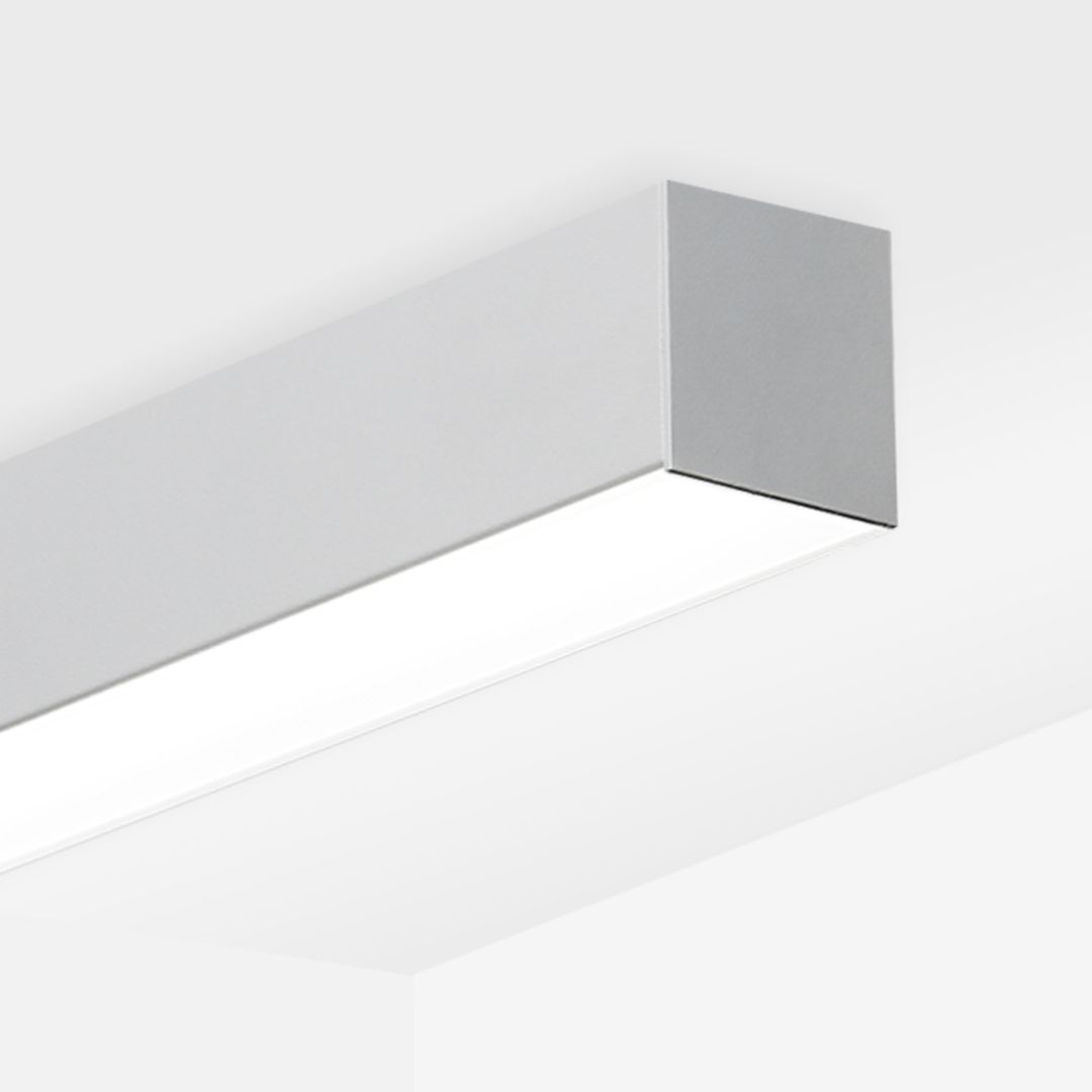 Alcon 12200-6-S RFT Wide Linear Ceiling Surface-Mounted LED Light ...