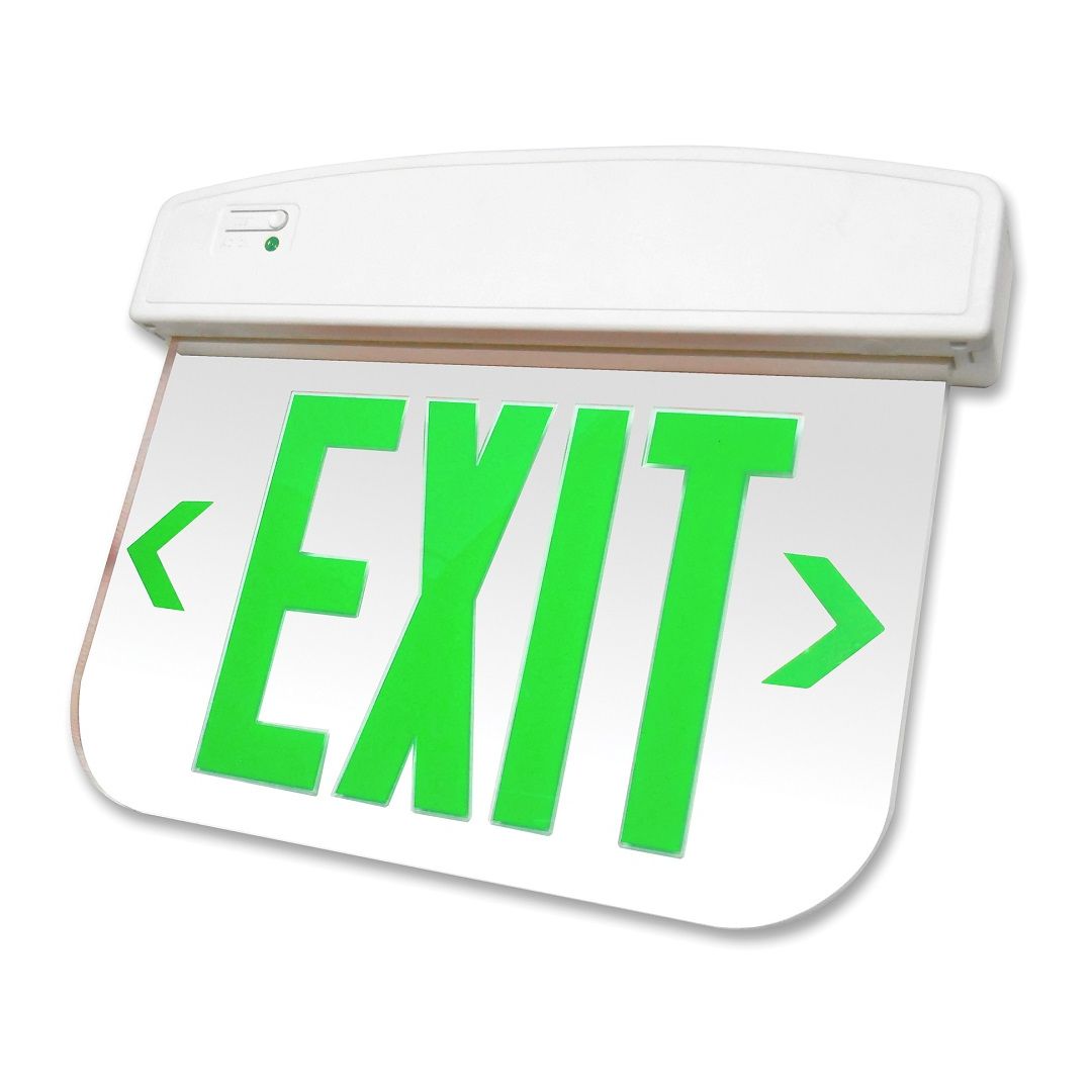 Alcon 16120 Edge Lit LED Exit Sign