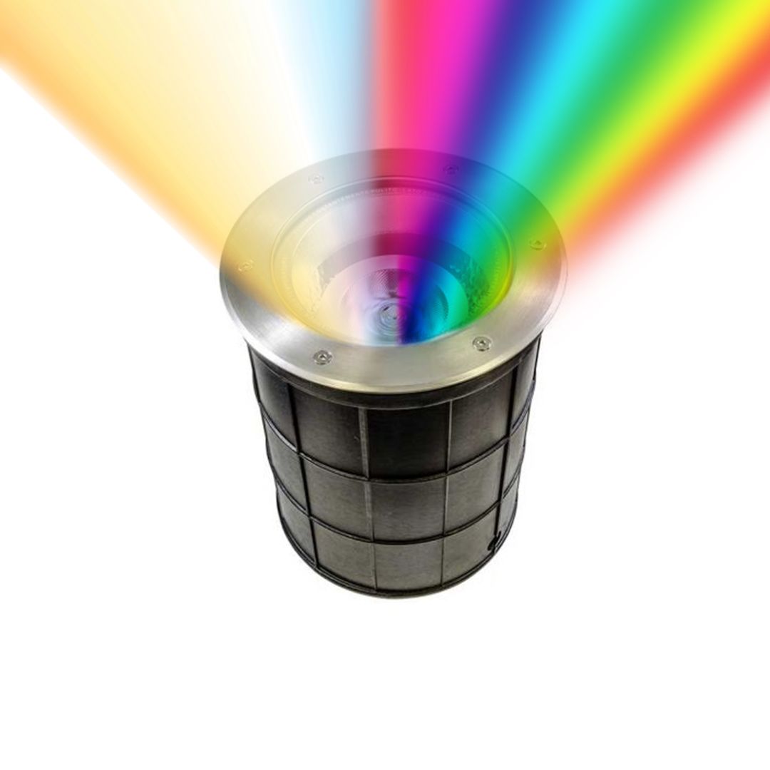 Alcon 9094-RGBW 10-Inch In-Ground RGBW LED Well Light