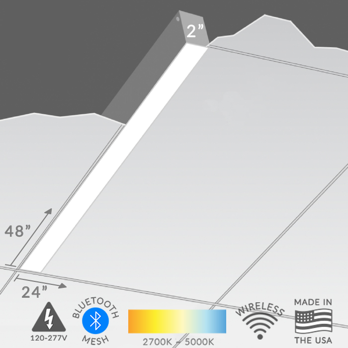 The Mark Architectural Lighting S4l Slot 4 Recessed Ultrastructural